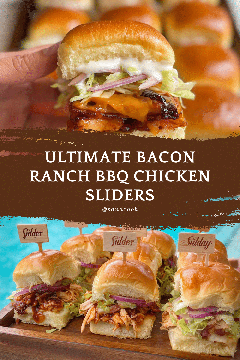 Bacon Ranch BBQ Chicken Sliders: Irresistible Crowd-Pleaser Recipe