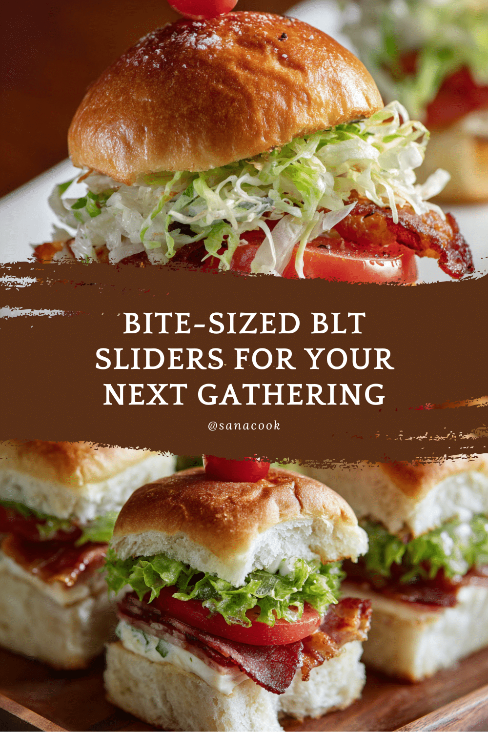 BLT Sliders - Bite-Sized Savory Party Food Recipe