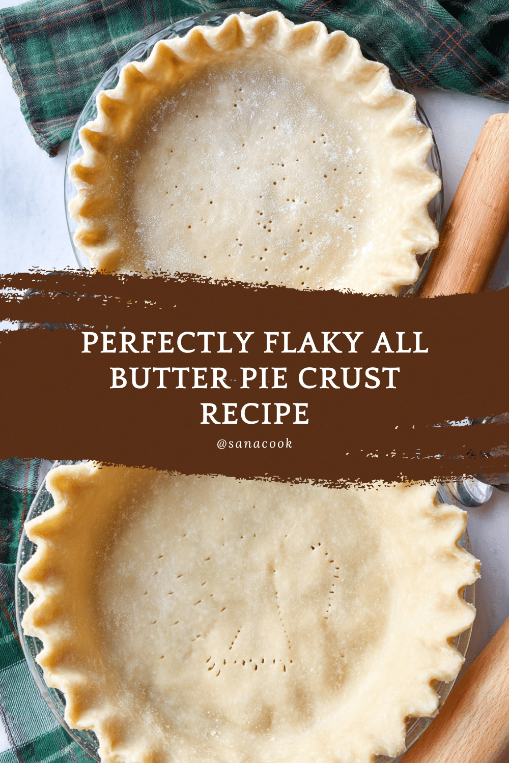 Flaky Homemade All Butter Pie Crust Recipe - Buttery Layers Delight