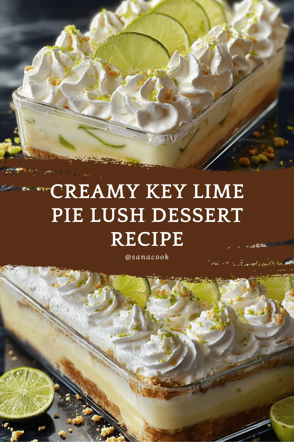 Key Lime Pie Lush: Creamy, Tangy No-Bake Dessert Delight