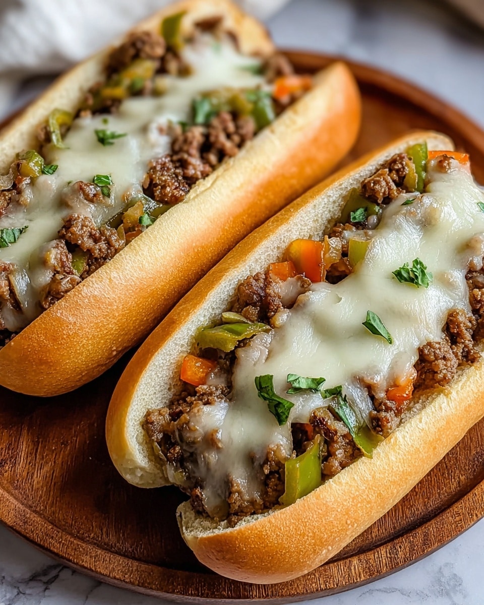 Ground Beef Philly Cheesesteaks: Easy & Delicious Recipe