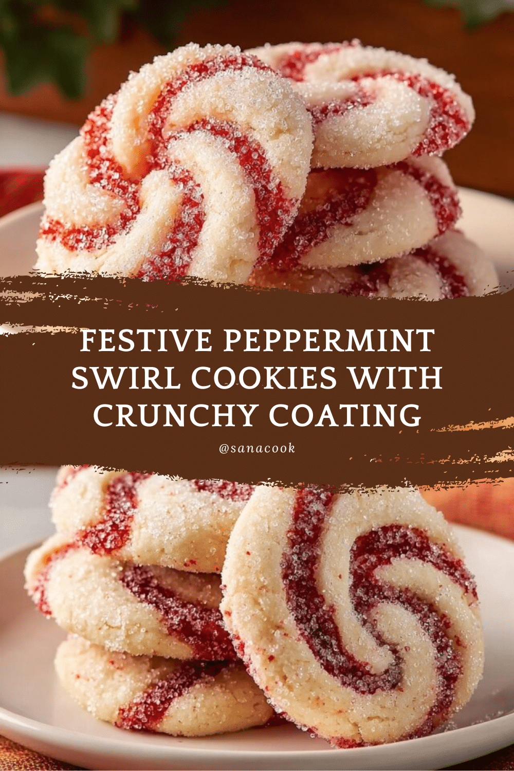 Peppermint Swirl Cookies – Festive Holiday Minty Treats