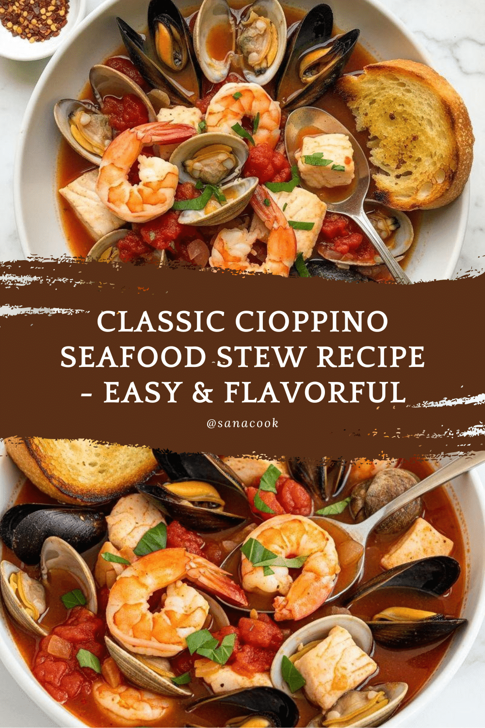 Cioppino Seafood Stew Recipe - Flavorful Italian Seafood Dish