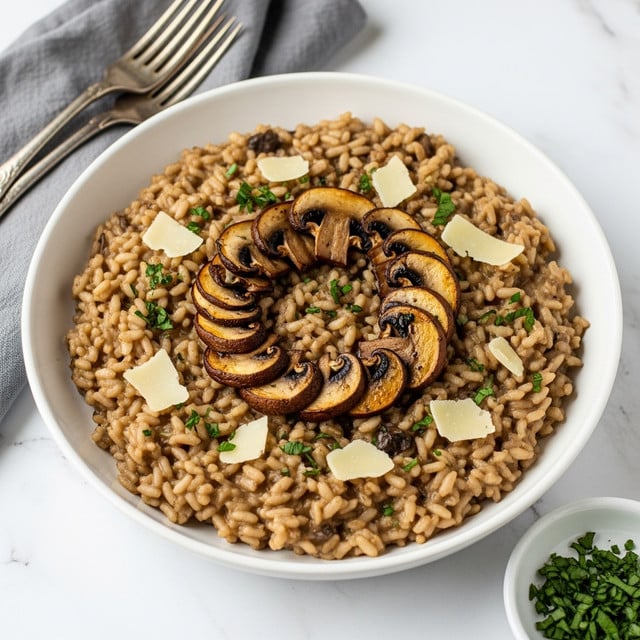 The BEST Mushroom Risotto: Creamy & Flavorful Crowd-Pleaser