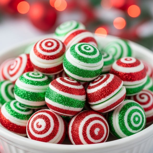 No-Bake Soft Peppermint Balls - Easy Holiday Candy Recipe