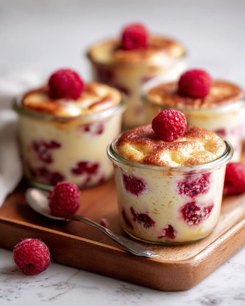 Baked Raspberry Cottage Cheese Cups – Healthy High-Protein Breakfast