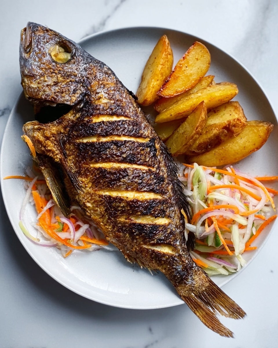 Caribbean Grilled Red Snapper: Flavorful Island Seafood Delight