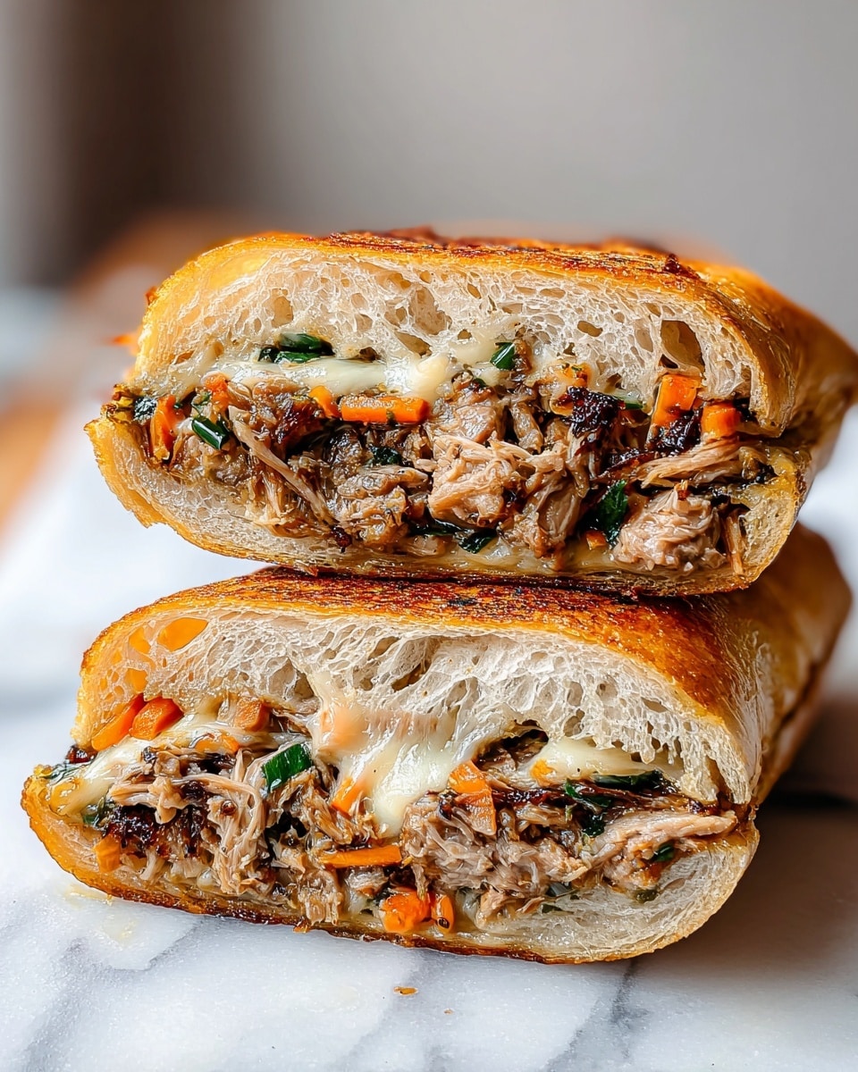 Korean-Inspired Kimchi Bulgogi Cheesesteak - Flavorful Fusion Dish