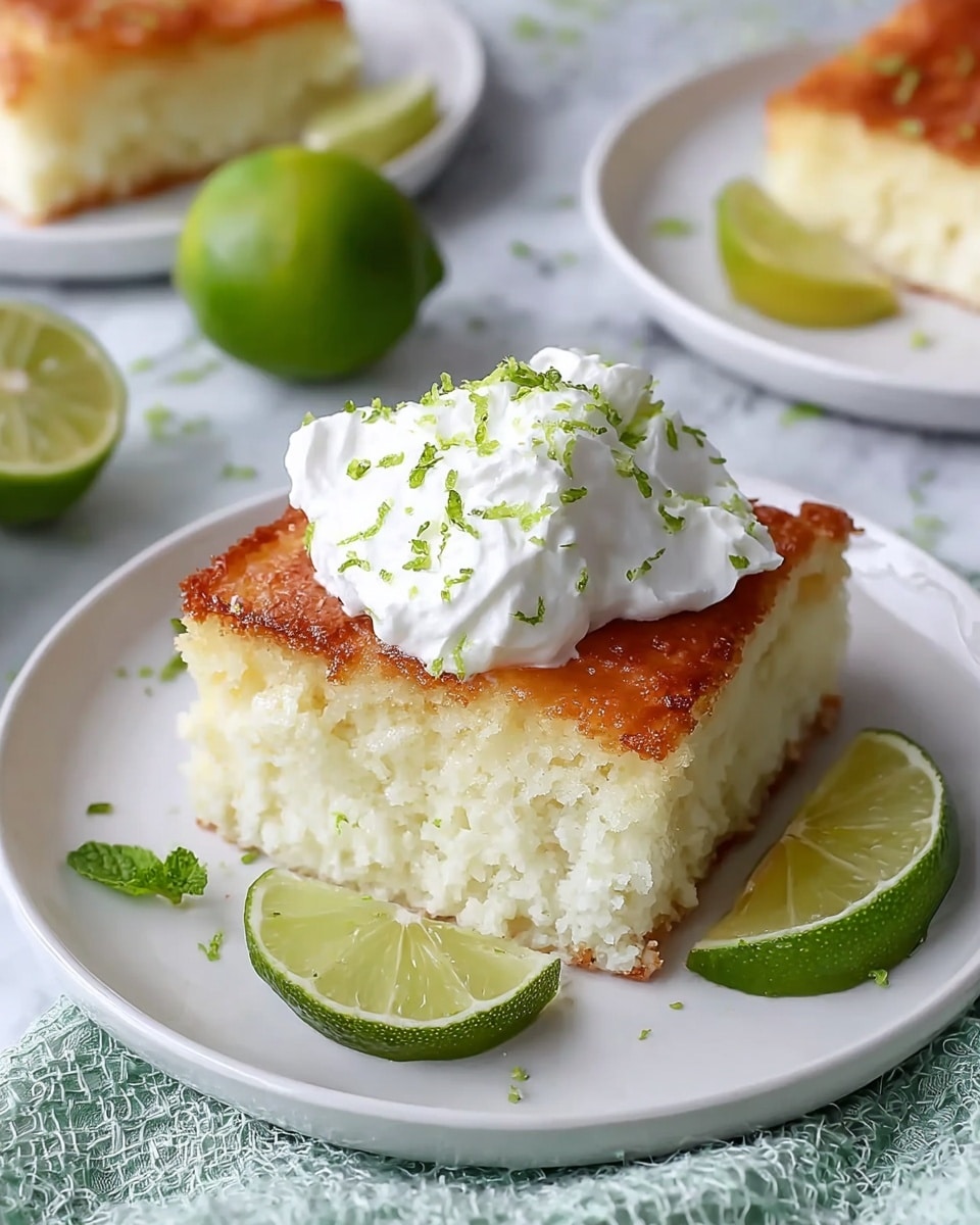Perfect Key Lime Angel Food Cake | Bright, Fluffy Citrus Delight