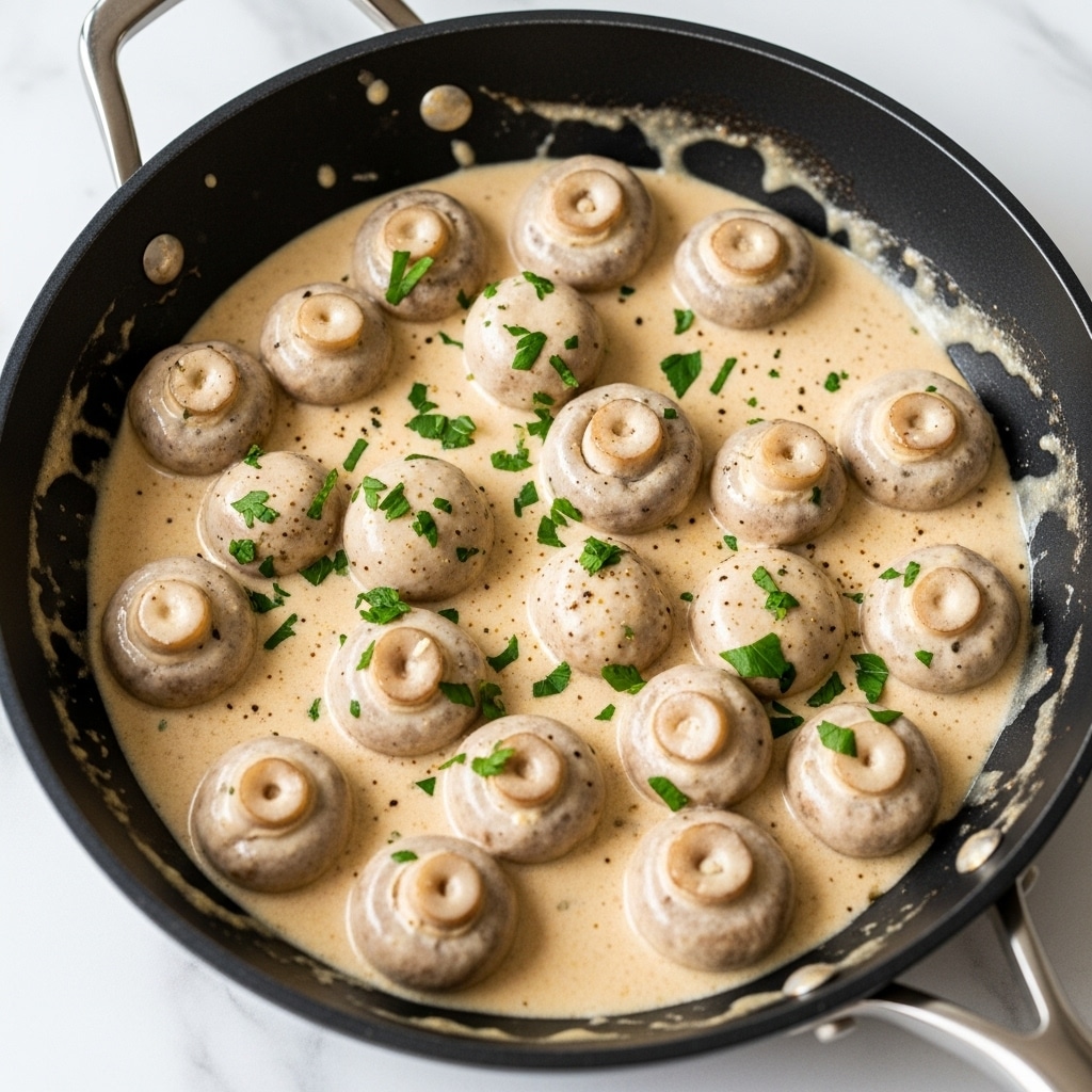 Creamy Garlic Mushrooms - Irresistibly Flavorful & Easy